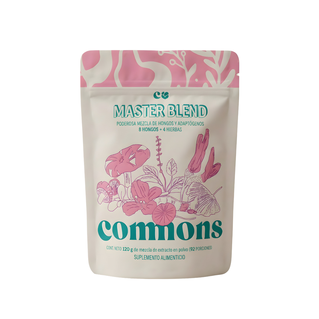 Master blend de adaptogenos 160 cápsulas – Commons
