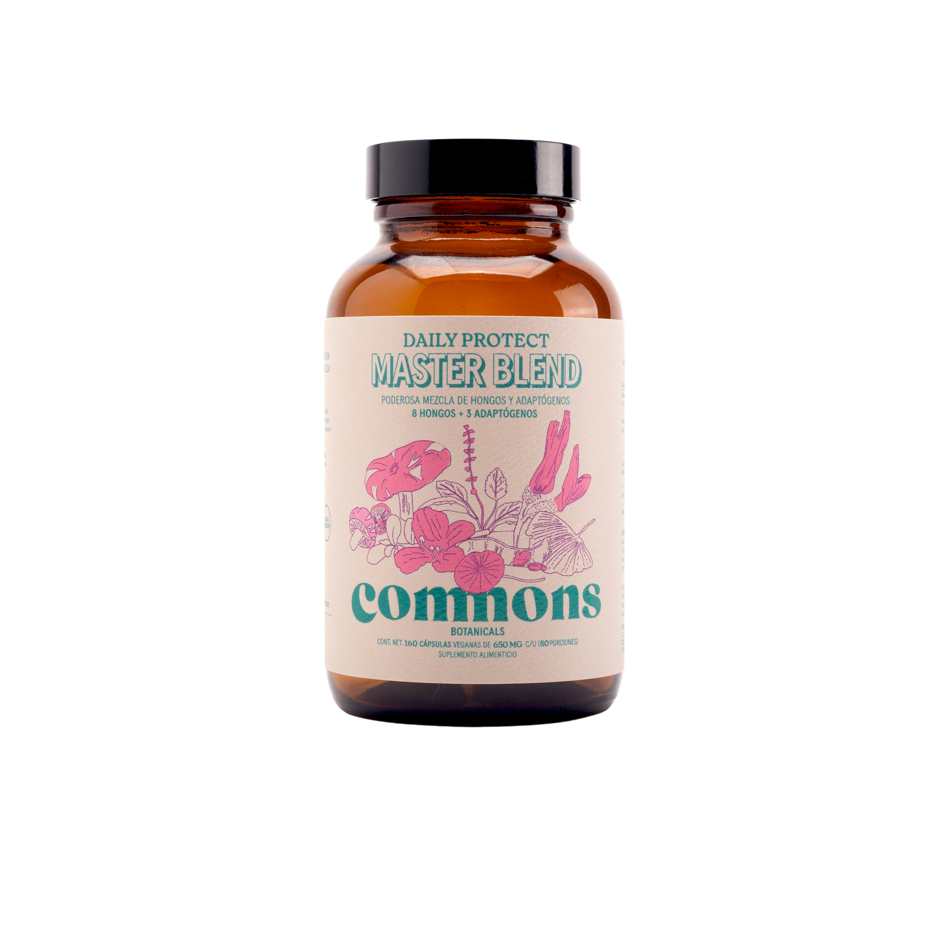Master blend de adaptogenos 160 cápsulas – Commons